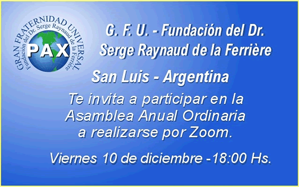 GFU SAN LUIS, ASAMBLEA ANUAL ORDINARIA - circulosophia